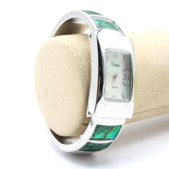 Vivani | Accessories | Vintage Vivani Womens Retro Silver Stainless ...